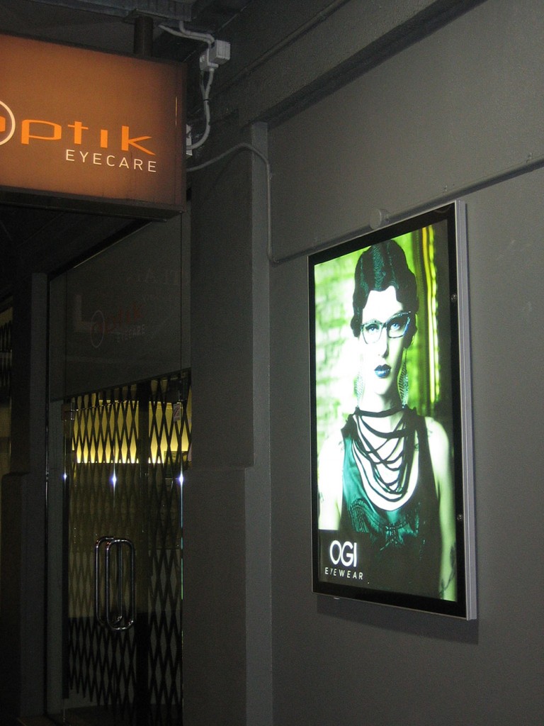 Exterior LED Light Box - Auckland Displays