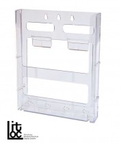 Lit Loc A4 Modular Brochure Holder - Auckland Displays
